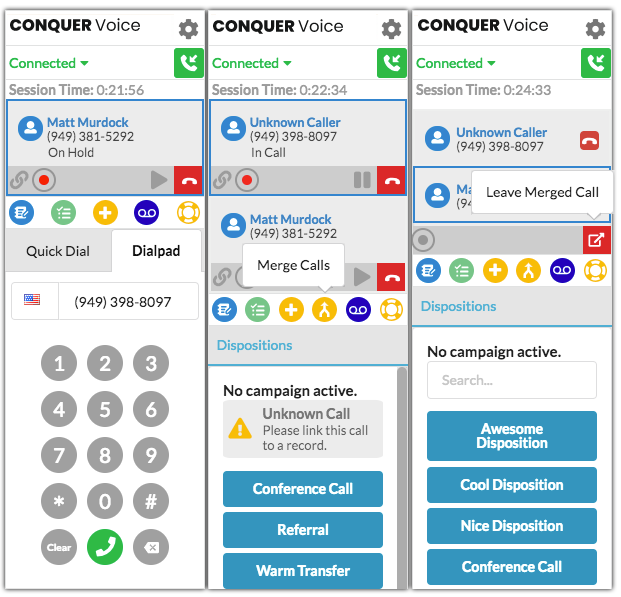 Dial Pad Guide – CONQUER Support