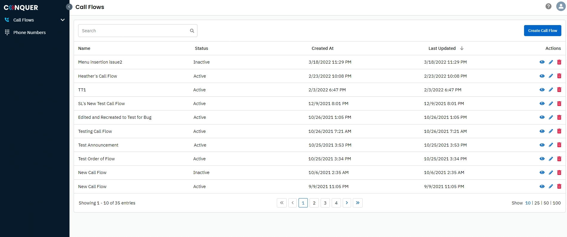 Queues (in Workspace) – CONQUER Support